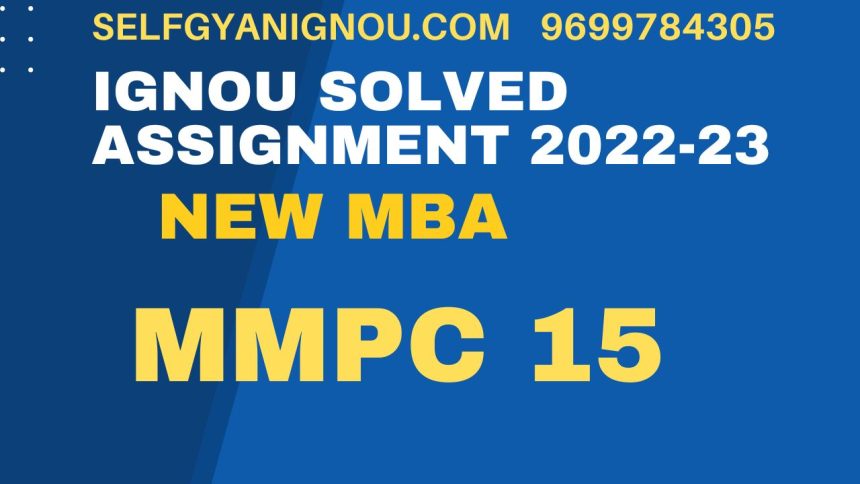 mmpc 15 solved assignment 2022-23 mmpc 15 solved assignment 2022-23